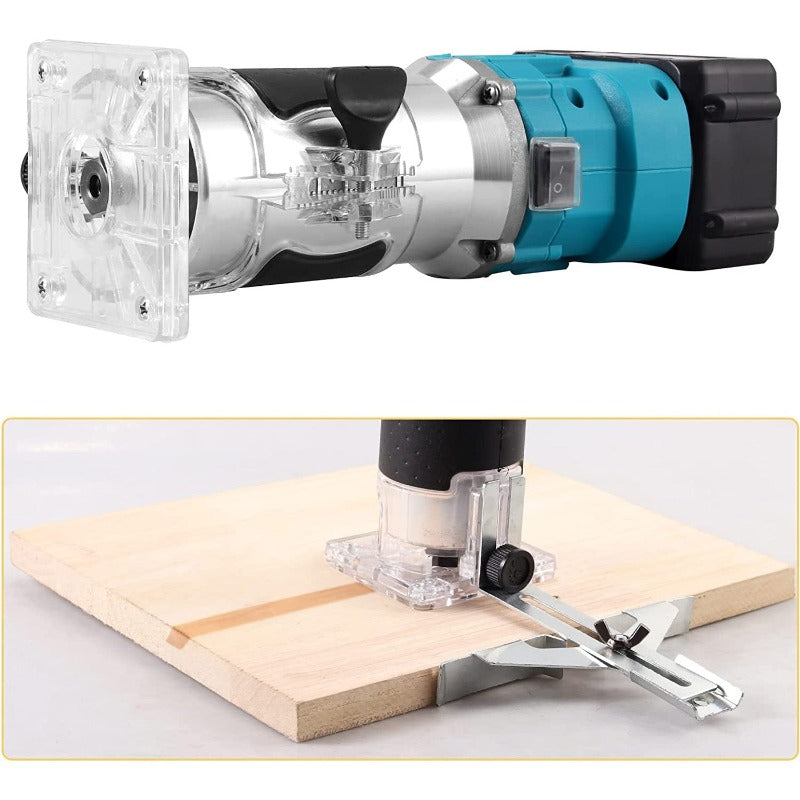 Wood Router AMTOVL Wood Trimmer, 1/4" 6.35mm, 800W, 30000R/min ...