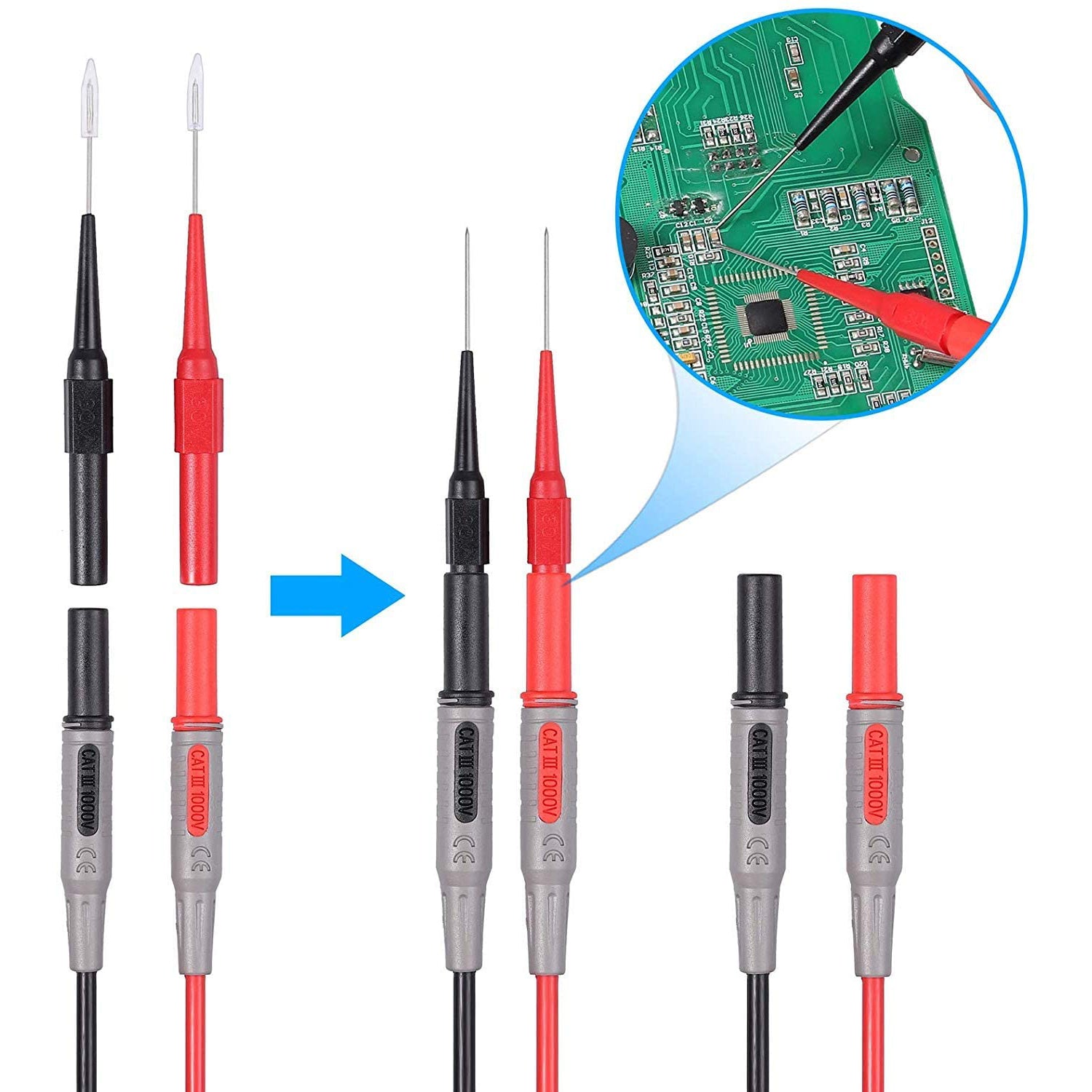 AMTOVL 18-Pieces Test Lead Kit – Amtovl