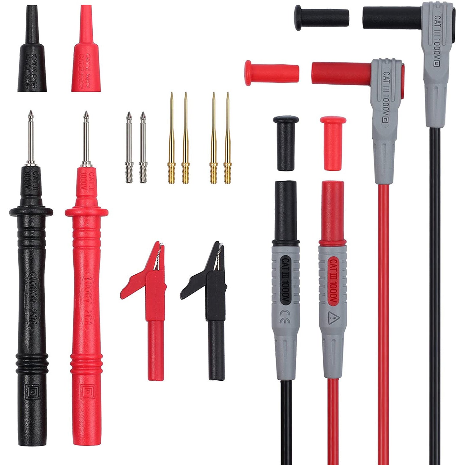 AMTOVL 12 in 1 Super Multimeter Test Lead Kits – Amtovl