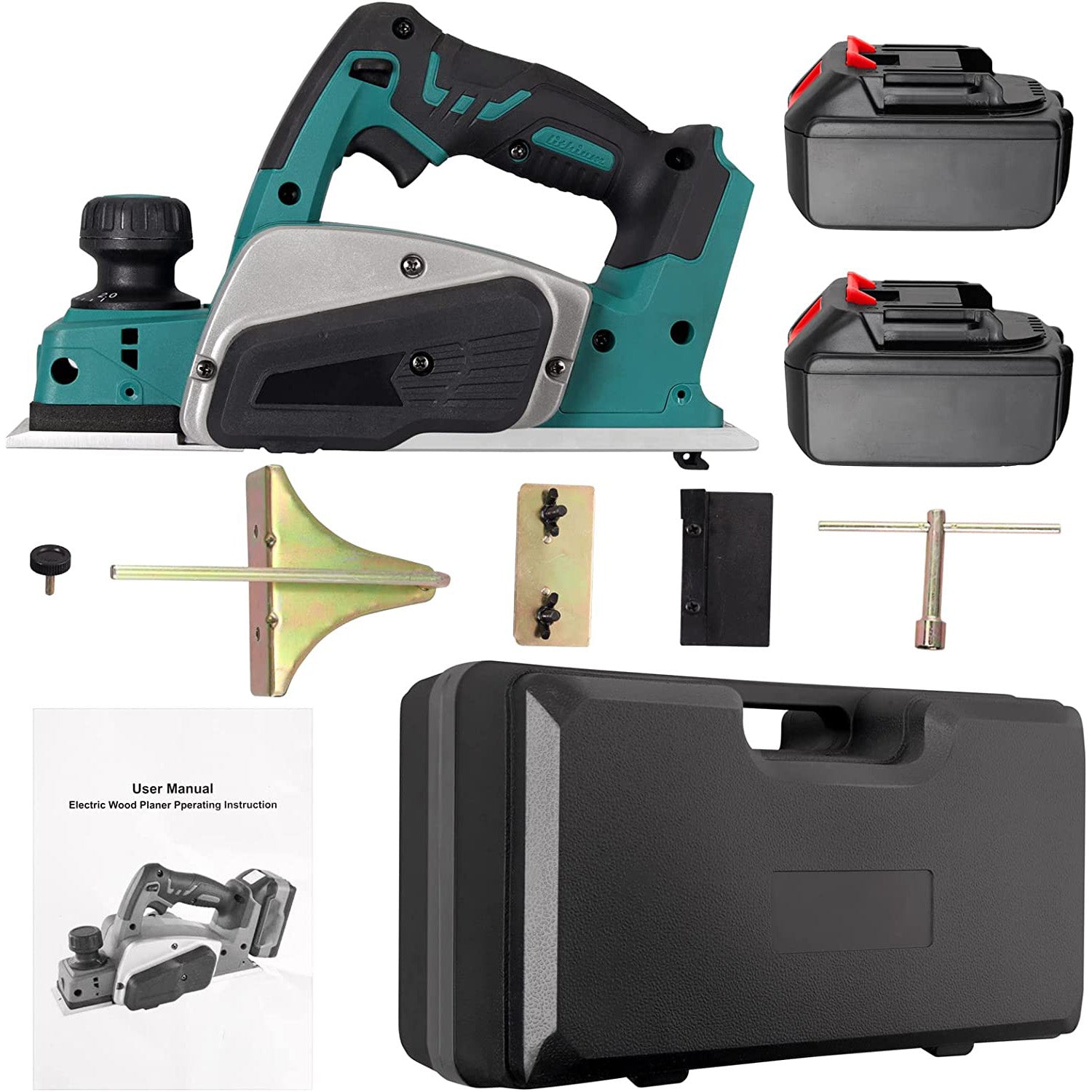 AMTOVL 21V Cordless Power Electric Wood Planer – Amtovl
